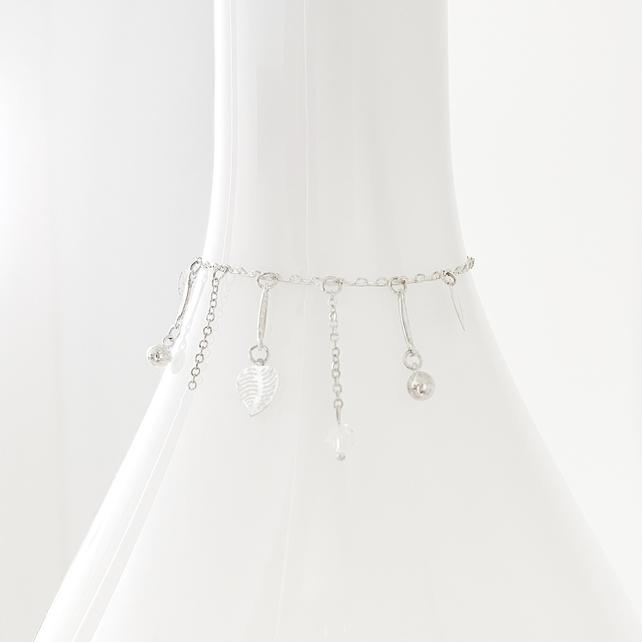 FLORIDA QUAYS Silver Ankle Bracelet – ARTEMIS THE BOUTIQUE